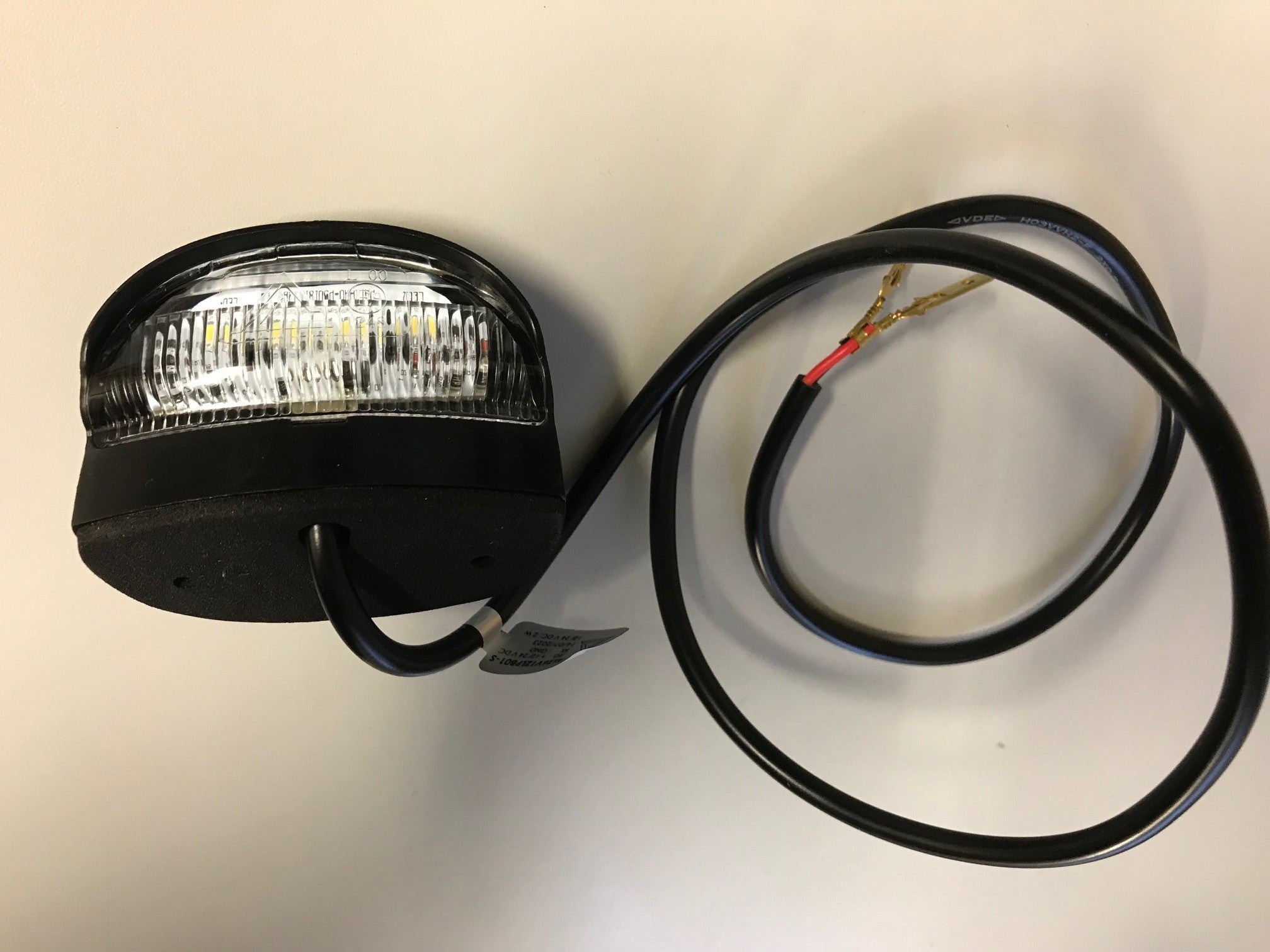 NUMMERBORD VERLICHTING